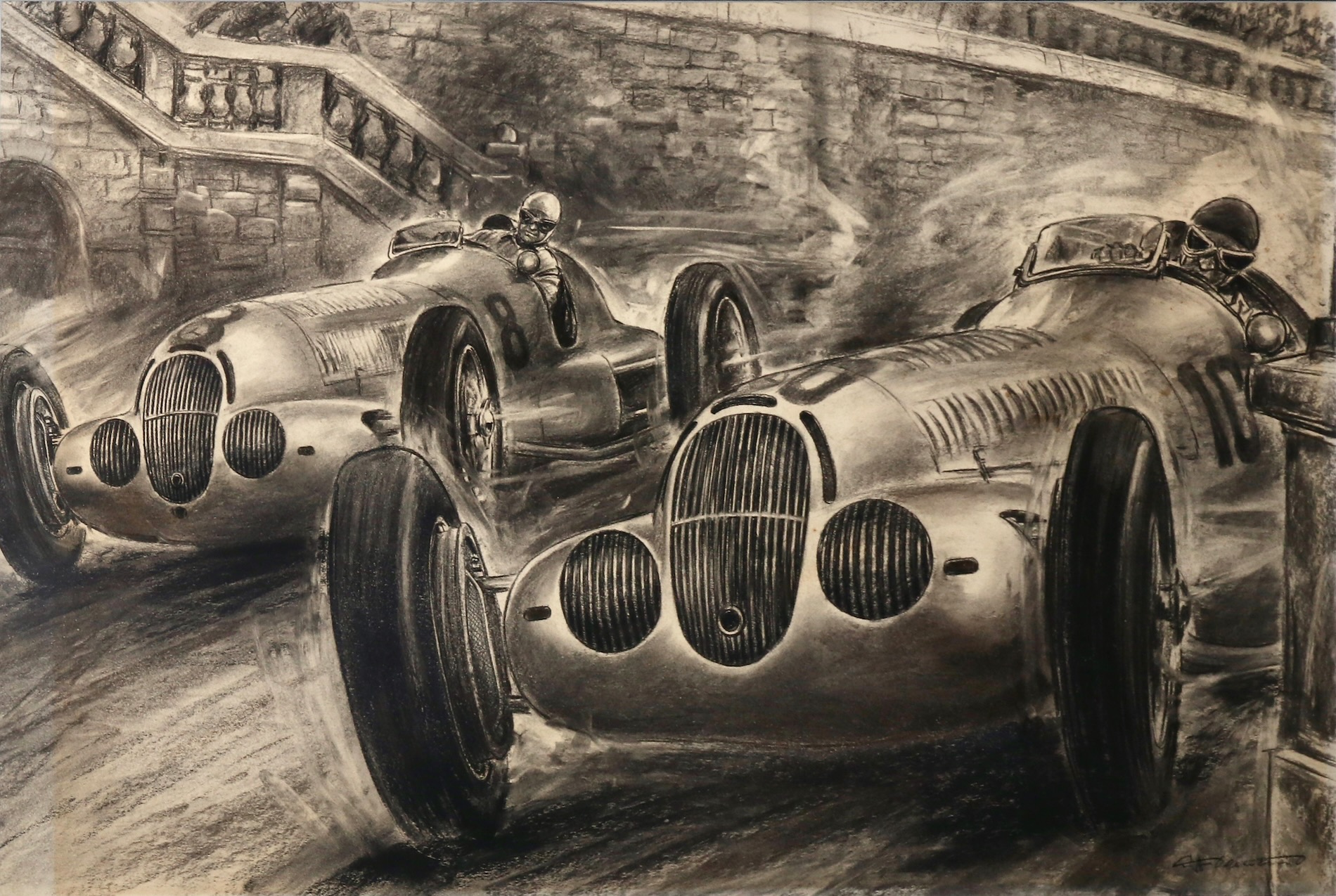 MONACO GRAND PRIX 1937 - MERCEDES DEMAND Carlo