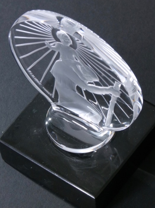 LALIQUE MASCOTTE ST CHRISTOPHE RADIATOR CAP LALIQUE RENE
